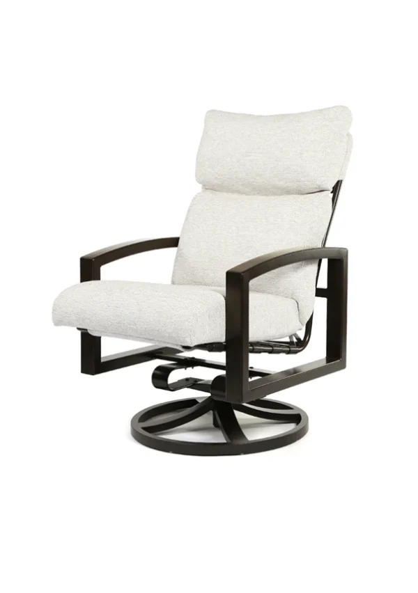 LAKESIDE CUSHION HIGH BACK SWIVEL ROCKER | Absolutely Patio